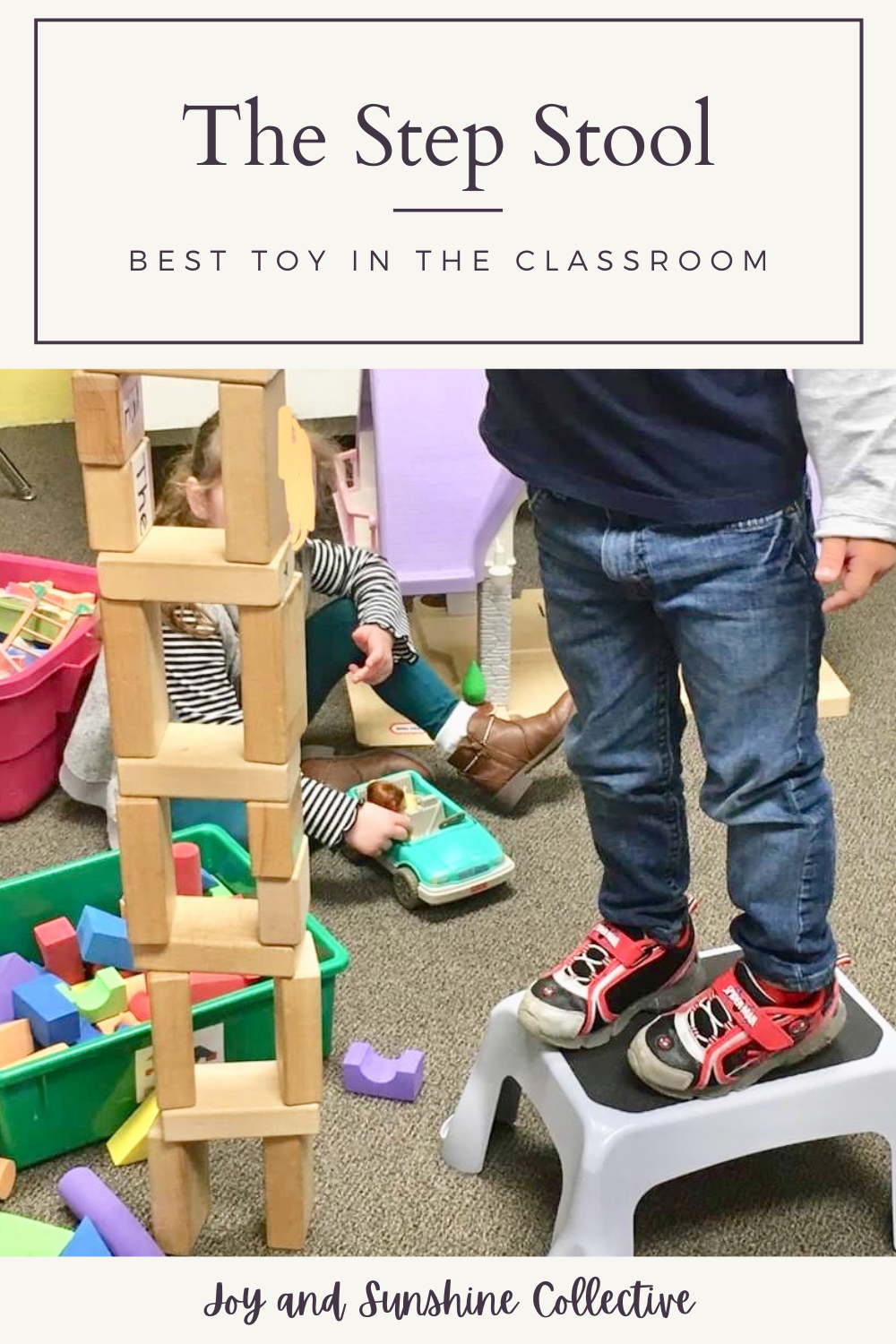 Step-school in the classroom can help build a child's confidence