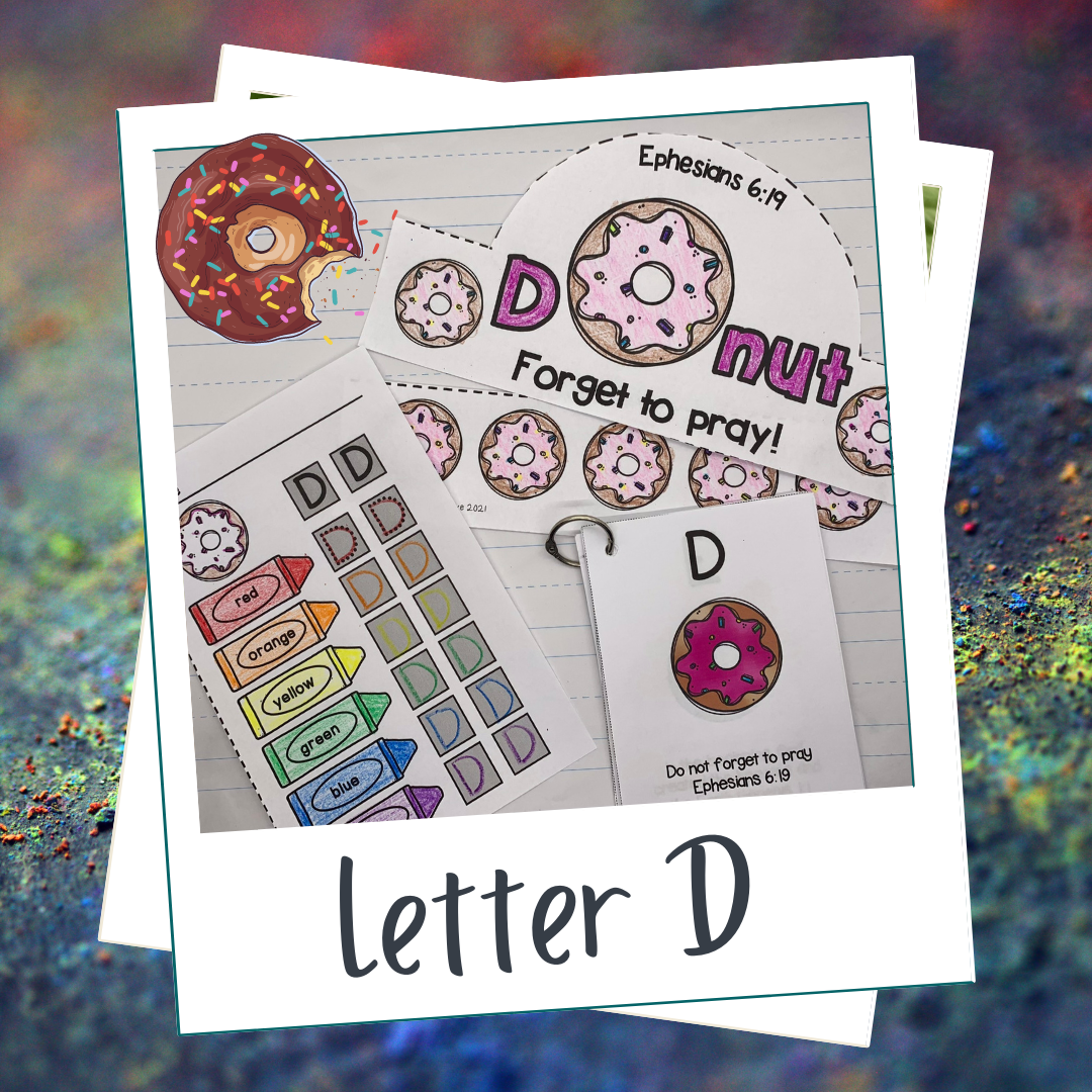 ABC Bible lessons for preschoolers - Joy & Sunshine Collective