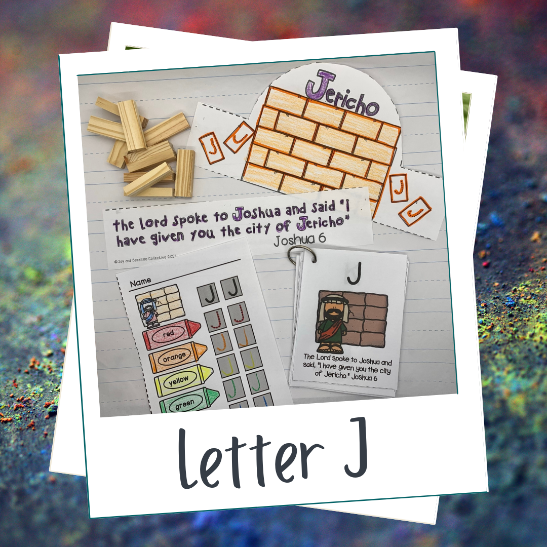 ABC Bible lessons for preschoolers - Joy & Sunshine Collective