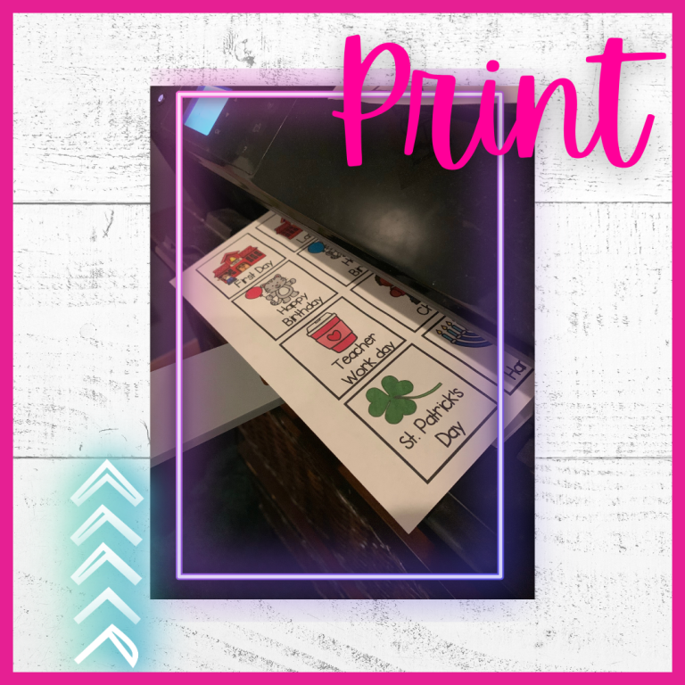 The benefits of using a linear calendar for preschoolers - Joy ...